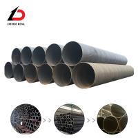 China Inquiry About Hot Sale GB AISI ASTM DIN JIS Customized Size Hot Rolled Carbon Steel ERW Welded Pipes for sale