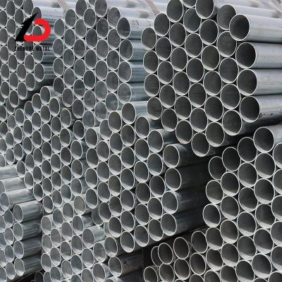 China Q235 Q345 Hot Dip Galvanized Round Steel Pipe Gi Pipe Pre Galvanized Steel Tube for sale