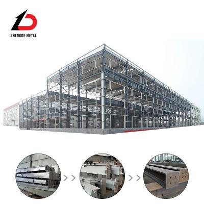 China Welding Steel Frame Structure Q235 Prefabricated Metal Buildings for sale