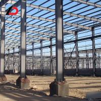 China Metal Prefab Steel Structure Building Warehouses Workshop Plant OEM for sale