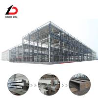 China Wear Resistance Steel Frame Structure Prefabricated Metal Workshop Galvanized for sale