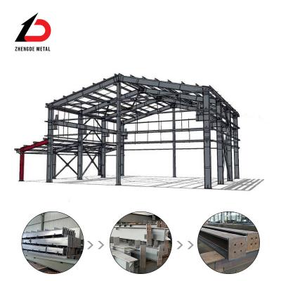 China Galvanized Metal Frame Structure  JIS Prefab Warehouse Building Machinability for sale