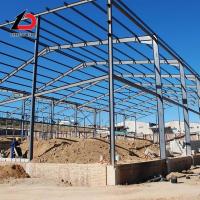 China BS Hot Rolled Prefabricated Steel Buildings Black H Beam Workshop for sale