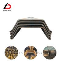 China 400*170 U Z L Steel Sheet Pile With Customized Size for sale