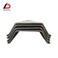 China Machinability Interlocking Sheet Piles Z Type U Type JIS5528 GB T20933-2014 for sale