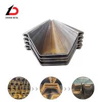 China Machinability Interlocking Sheet Piles Z Type U Type JIS5528 GB T20933-2014 for sale