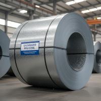 China Galvanized PPGI Steel Coil Perfect for Roofing Wall Panels and Automotive Applications Featuring Enhanced Rust Protection for sale