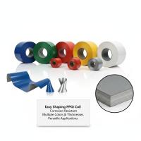 China PPGI Steel Coil with Customizable Length, Recyclable, and Yellow Color Coated for Roofing and Structural Uses for sale