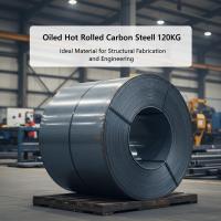 China Oiled Hot Rolled Carbon Steel Coil 120KG Ideal Material for Structural Fabrication and Engineering for sale