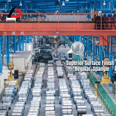 China SGCC Galvanized Steel Coil 0.2-2.5mm 600-1500mm JIS G3302 Commercial Quality for Metal Fabrication for sale