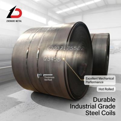 China Pickled Oiled Scale Free Hot Rolled Carbon Steel Coil 1.2-16mm Thickness Superior Surface For Deep Drawing for sale