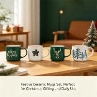 China Holiday Coffee Mugs, Christmas Themed for sale