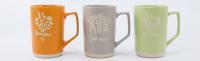 China Wildflower Sentiment Ceramic Mugs for Mom & Grandma for sale