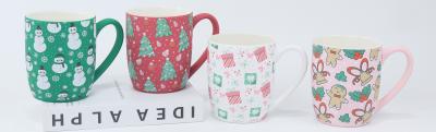 China Multi-Style Festive Christmas Ceramic Mug Series, Holiday Pattern & Quote Coffee Mugs for Winter Gift & Home Decor for sale