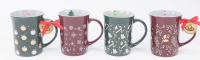China Multi-Style Festive Christmas Ceramic Mug Series, Holiday Pattern & Quote Coffee Mugs for Winter Gift & Home Decor for sale