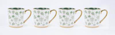 China Eco friendly Holiday Christmas Mug crafted from sustainable materials ideal for green corporate gifting during Christmas for sale
