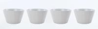 China Matte Pastel Geometric Embossed Ceramic Mug & Bowl Matching Set for sale