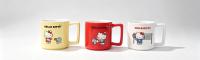 China Licensed Hello Kitty Sports Theme Ceramic Coffee Mug for sale