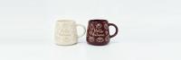 China 2 Pack Hello Autumn Pumpkin Ceramic Mugs, Fall Line Art Coffee Cups, Harvest Season Wide Belly Ceramic Mugs for Home Decor & Housewarming Gift for sale