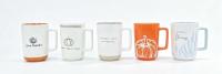 China 5 Pack Fall Harvest Ceramic Coffee Mugs, Pumpkin Spice Thanksgiving Quote Tea Cups, Assorted Autumn Designs for Kitchen & Holiday Gift for sale