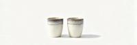 China 2 Pack Gradient Reactive Glaze Ceramic Tumblers for sale