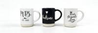 China ersonalized Family Coffee Mug, 15 Oz Inspirational Ceramic Mug Gift for Grandma, Godfather, Bride, Novelty Tea Cup with Natural Clay Base for sale