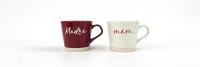 China Mom & Madre Ceramic Coffee Mug, Speckled Farmhouse Tea Cup, Sentimental Mother’s Day Gift for Mom Product Description for sale