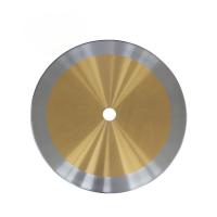 China 300x300x4Mm HSS Round Slitter Blades For Cut Fabric Paper Film Cardboard Tape for sale