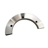 China Cr12MoV Arc Shaped Industrial Knife Blade For The Corrugated Cardboard for sale