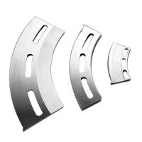 China Cr12MoV Arc Shaped Industrial Knife Blade For The Corrugated Cardboard for sale