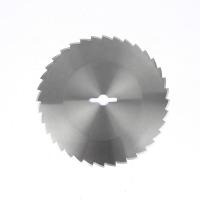 China 100mm Titanium Circular Smooth Food Meat Slicer Blade Cutting Bone Frozen for sale