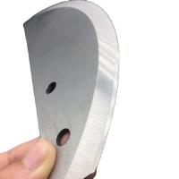 China Stainless 420 Poultry Meat Processing Industrial Knife Blades For Chicken Duck Cutting for sale