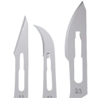 China Stainless 420 Poultry Meat Processing Industrial Knife Blades For Chicken Duck Cutting for sale