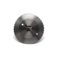 China Stainless Steel Meat Cutter Circular Knife For Machine Line Fish Fillet Production for sale