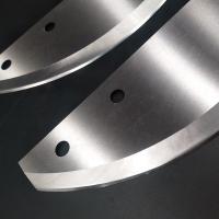 China Cr12MoV Poultry Meat Processing Cutter blade industrial For Duck Cutting Machine for sale