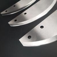 China Stainless Steel 420 Root Vegetable Slice Food Processing Blades For Cutting Machine for sale