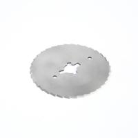China Stainless Steel 440 Circular Round Poultry Industrial Knife Blades For Fish Cutting for sale