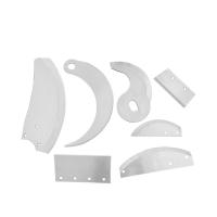China 43x15x0.6mm Stainless Steel 420 Mini Vegetable Chopper Machine Blade For Food Processing Factory for sale