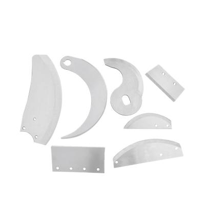 China 43x15x0.6mm Stainless Steel 420 Mini Vegetable Chopper Machine Blade For Food Processing Factory for sale