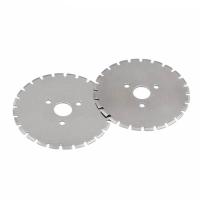 China Stainless Steel Rotary Slitter Knife Blades 500*40*3Mm For Food Grade Meat Cutting Processing for sale