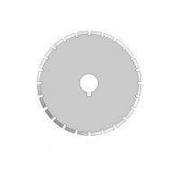 China High Speed Steel Meat Cutting Machine Circular Round Cutting Blades Cut Frozen Meat for sale