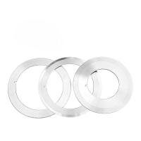 China 60mm Round Steel Circular Paper Slitter Blades Rotary For Paper Roll To Sheet Cutting Machine for sale