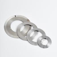 China 76*25.4*1.2Mm 9Crsi Small Round Industrial Paper Cutter Blade For Plastic Film Rubber for sale