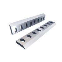 China Cr6W2Ssi Granulator Blades Hard Plastic PVC Powder Pelletizing Line for sale