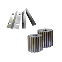 China Coated Tool Steels Hobbing Pelletizer Blades Cutting Plastic Crusher for sale