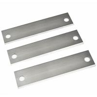 China High Carbon Stainless Steel Slicer Blade For Potato Processing Food Processing Knives 106x19x0.4mm for sale