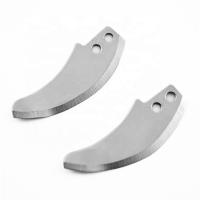 China 43x15x0.6mm Stainless Steel 420 Mini Vegetable Chopper Machine Blade For Food Processing Factory for sale