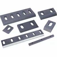 China 65*30*1.5mm Rubber Cutting Blades Tungsten For PP PE Film Recycling for sale