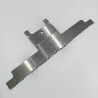 China Cr12MoV Serrated Food Packaging Blades For Packaging Industry for sale