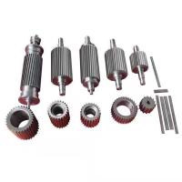 China Stainless Steel Plastic Pelletizer Knives Rolling Pulverizer Parts For Recycling Machine for sale